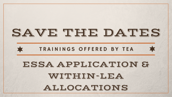 May 2025 Federal Programs Directors Newsletter