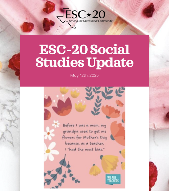 Social Studies May 2025 Update