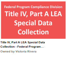 October 2025 Federal Programs Directors Newsletter