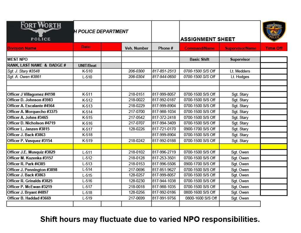 FWPD West Division Newsletter June 2024