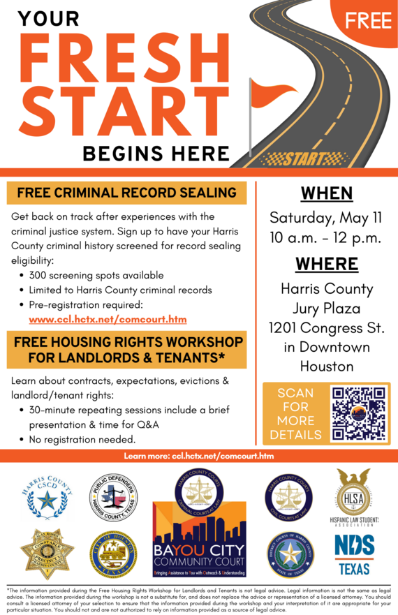 Pre-registration starts Monday for Fresh Start criminal record ...