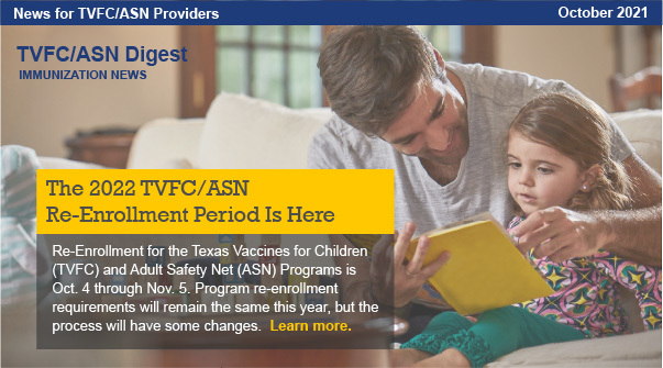 TVFC/ASN Digest: The 2022 TVFC/ASN Re-Enrollment Period Is Here, New ...