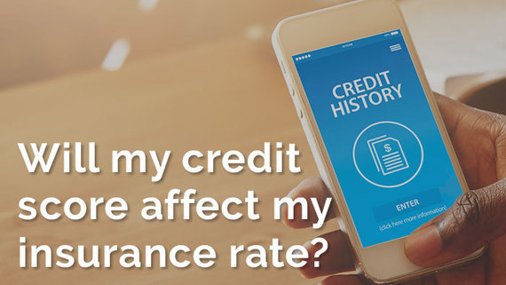 How your credit score can affect your insurance rates