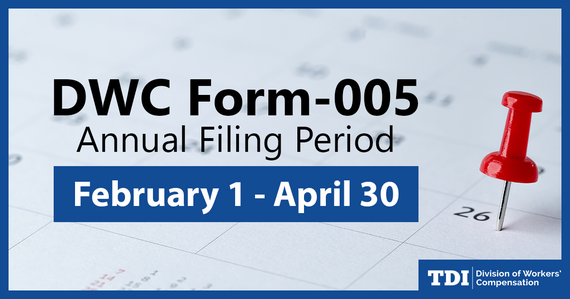 Annual workers' compensation non-subscriber reporting begins February 1