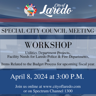 -- ADVISORY: The Week Ahead > April 8, 2024 - April 14, 2024