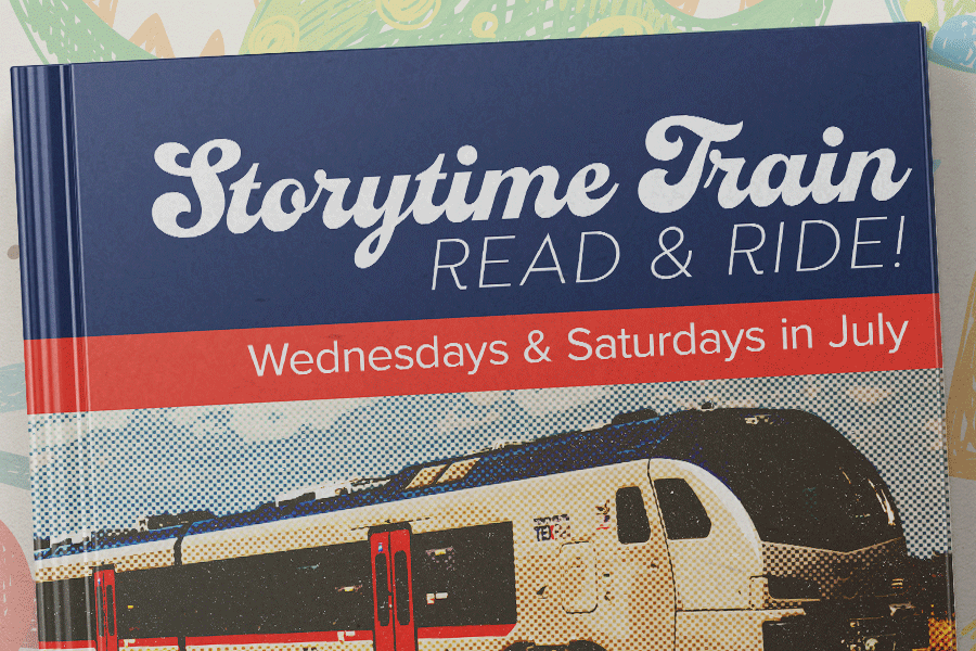 UPDATE: Storytime Train - Saturday, July 19 at 11 a.m.