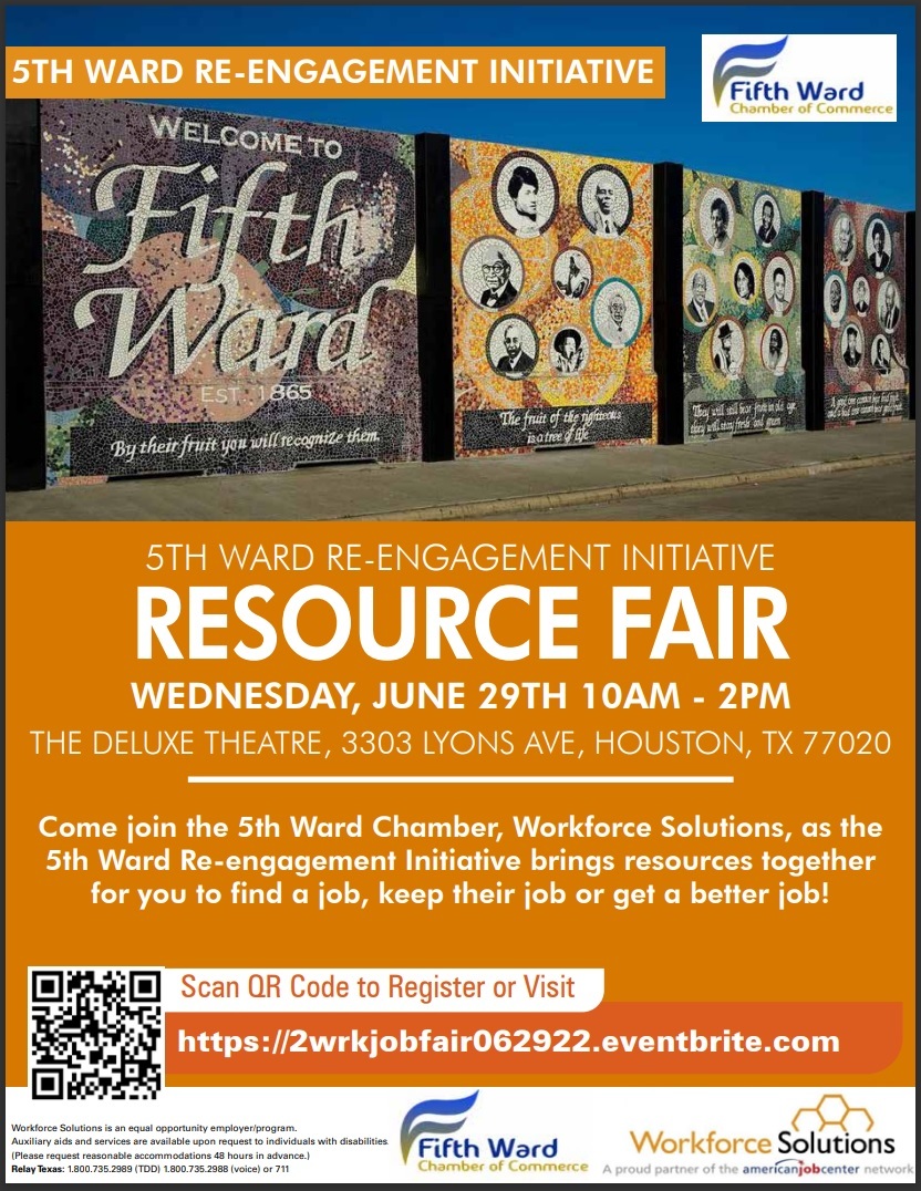 5th Ward Re-Engagement Initiative Resource and Job Fair