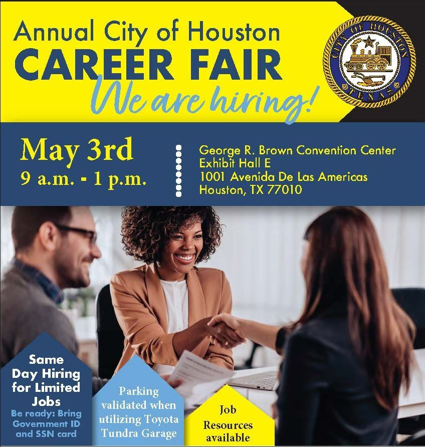 Annual City Of Houston Career Fair