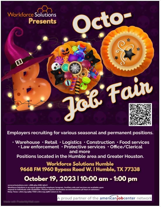 Octo-Boo Job Fair