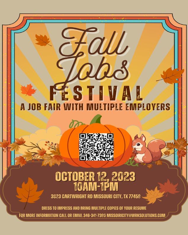 Fall Jobs Festival