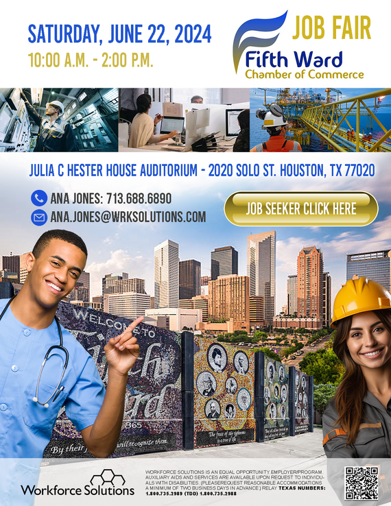 FIFTH WARD – JOB FAIR MULTIPLE EMPLOYERS