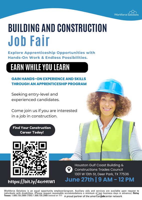 BUILDING AND CONSTRUCTION JOB FAIR