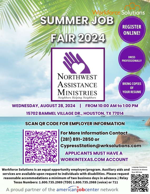 SUMMER JOB FAIR 2024