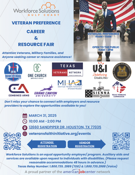 VETERAN PREFERENCE CAREER & RESOURCE FAIR