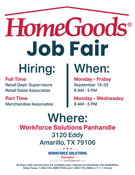 HomeGoods Job Fair