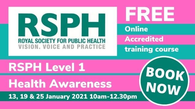 FREE Accredited health training courses