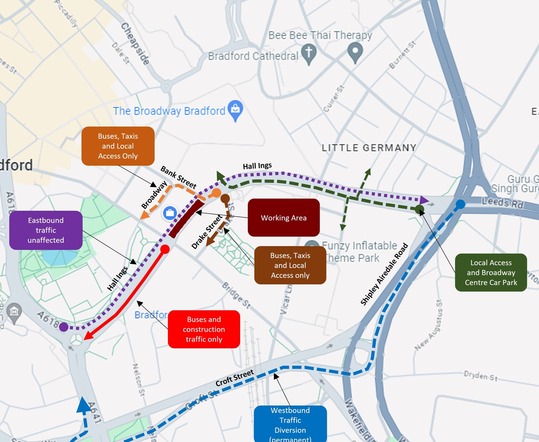 Roads and roadworks update