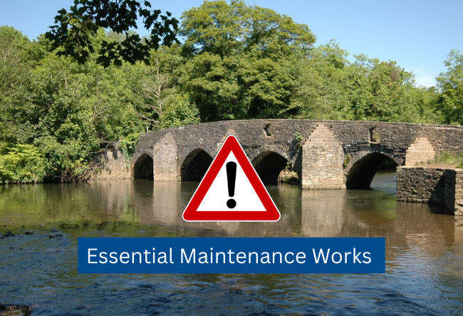 Latest news: Warning- New Inn Bridge (Dipping Bridge)