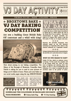 VJ Day: 75th Anniversary – Stapleford Town Council