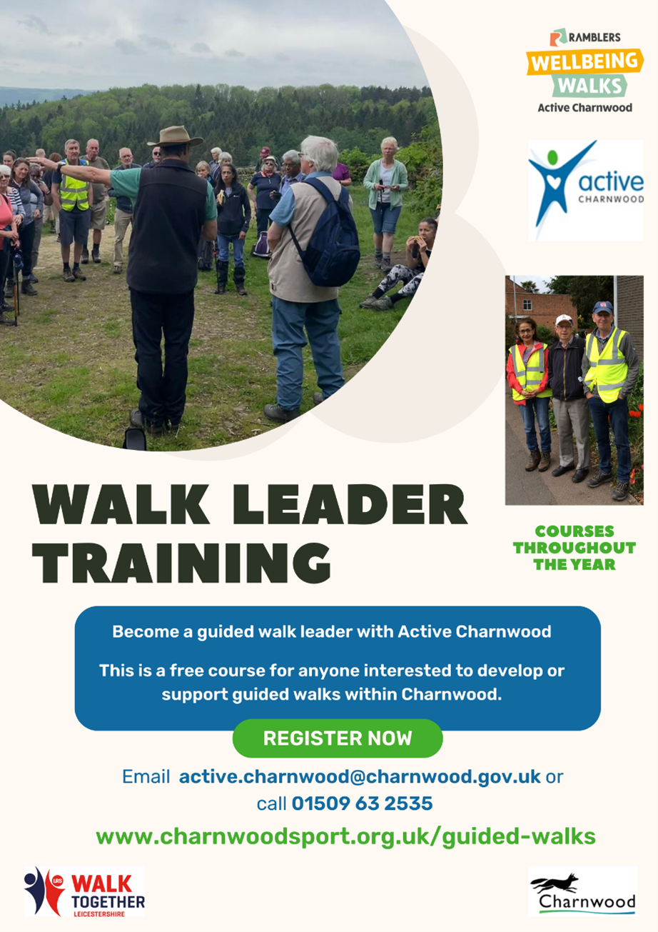 Your weekly update from the Active Charnwood team!