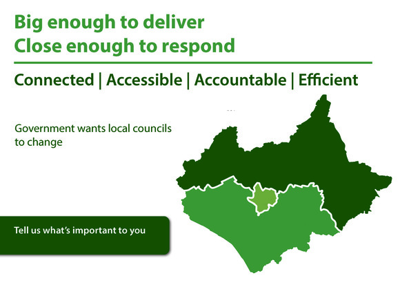 Have your say on local government reorganisation