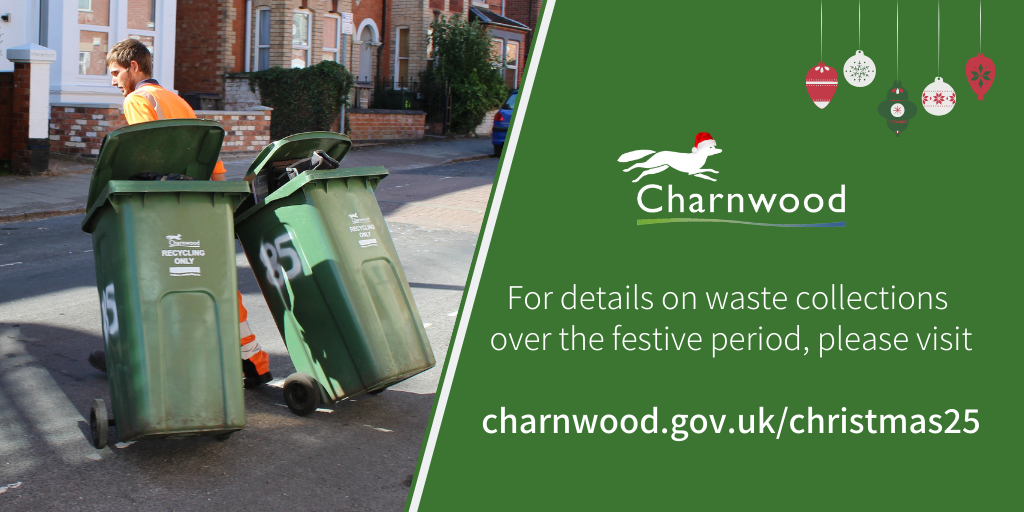 Waste collections over the Christmas period🎄🎅