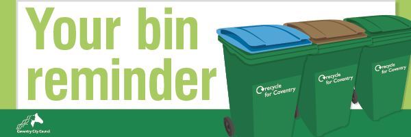 Your upcoming bin collection schedule