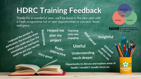 Cumberland HDRC October Newsletter