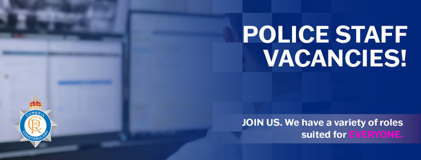 Cumbria Police Job Vacancies - March 2025