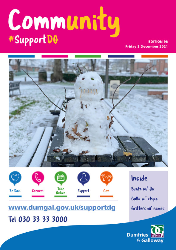 Edition 98 - Community Bulletin - 3 December 2021