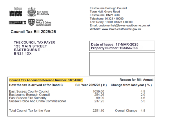 Save time and manage your accounts online with our Council Tax self ...
