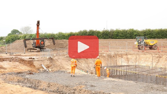 Earthworks have now started on the A164/Jock's Lodge junction scheme ...