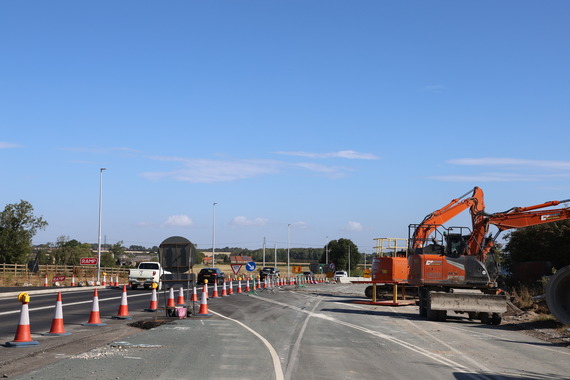 A164/Jock's Lodge update - A1079 roundabout opened to all traffic, old ...