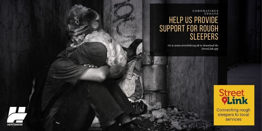 Appeal for help via StreetLink app