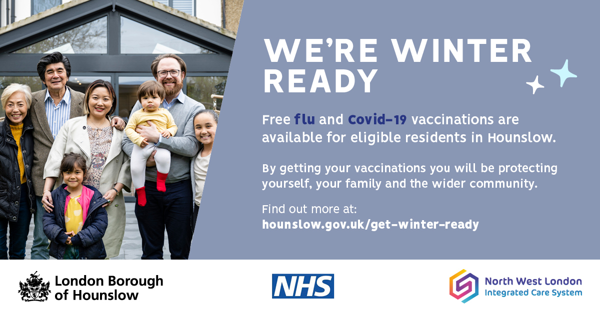 Thrive: Keeping Hounslow healthy, cold weather support, NHS talking ...