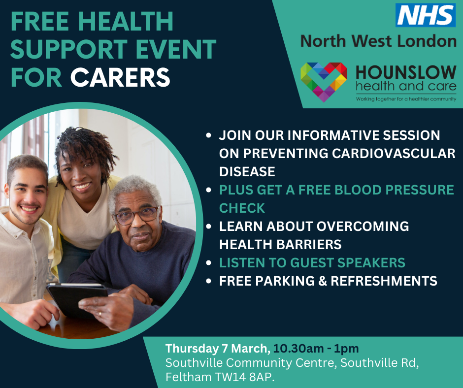 Information for Carers - News and updates about health and care in Hounslow