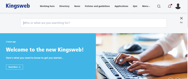 New intranet to launch tomorrow