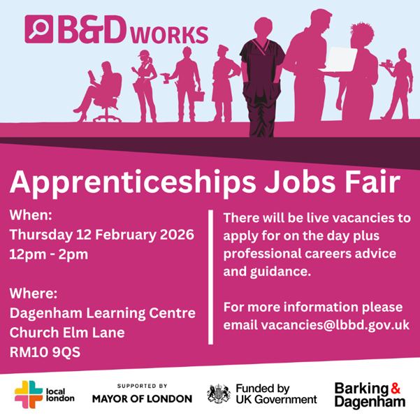 Apprenticeships Jobs Fair - come along and find your next career!