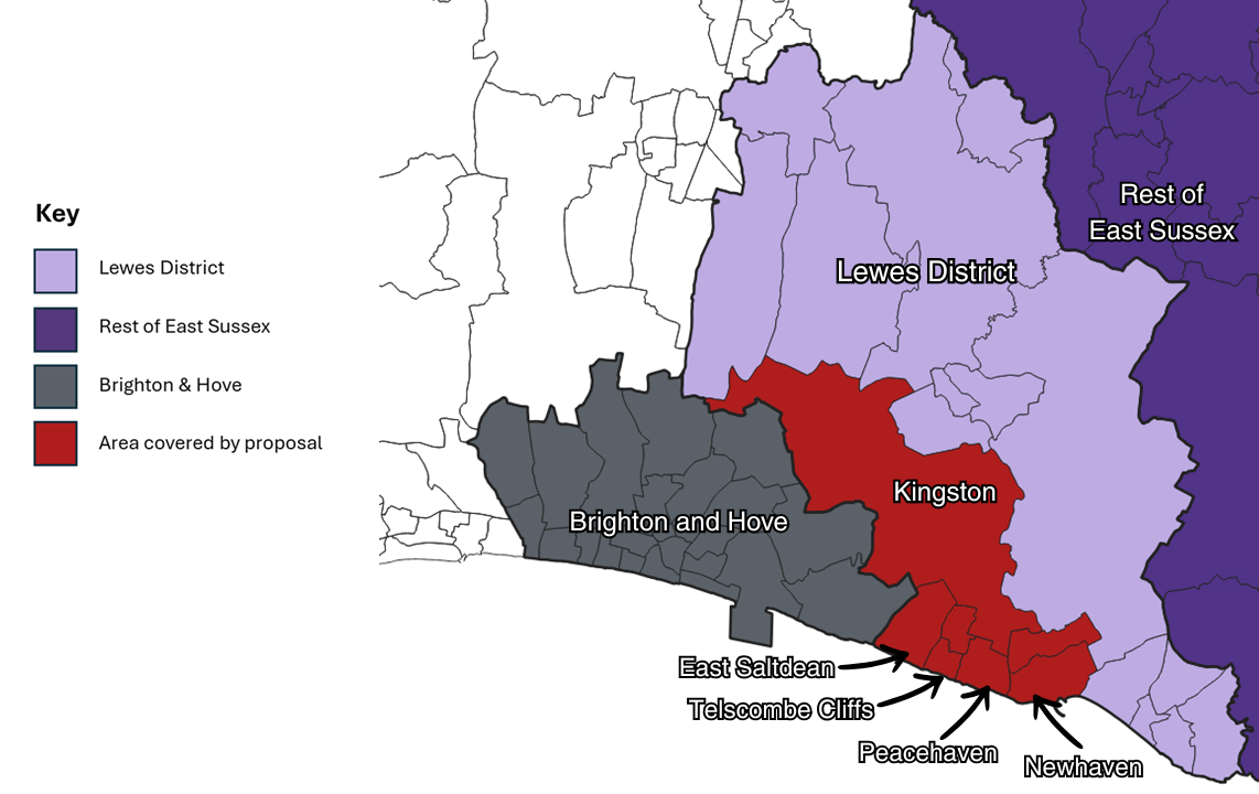 Consultation on boundary of Lewes district