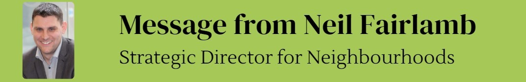 IMPORTANT: Message from Neil Fairlamb Let's Talk About Race