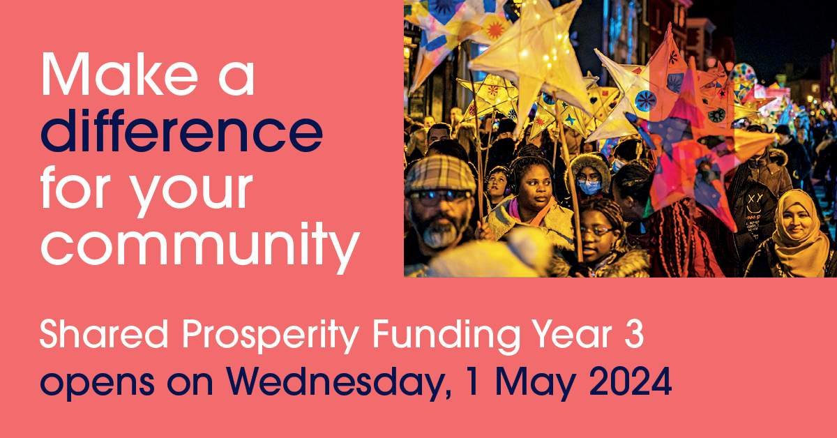 Shared Prosperity Funding Year 3 Launch event