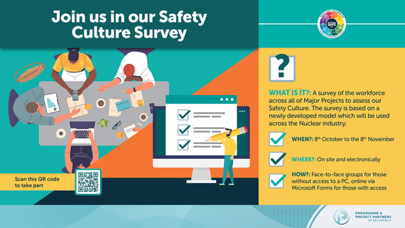 Safety Culture Survey - Don't miss the opportunity to make your voice heard