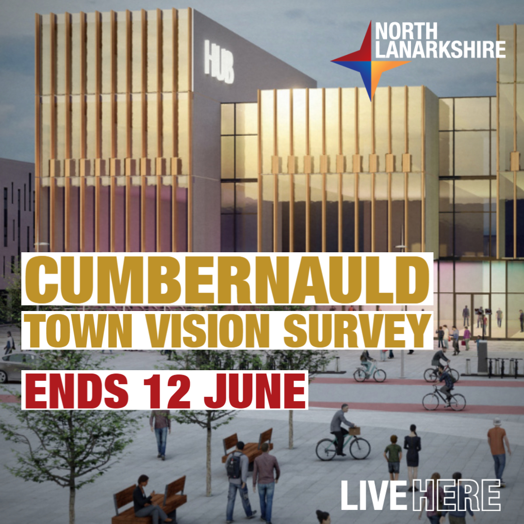 Cumbernauld town centre survey - closes 12 June