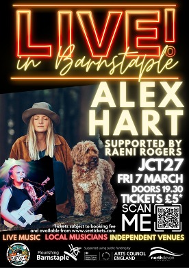 Live! in Barnstaple is back this March