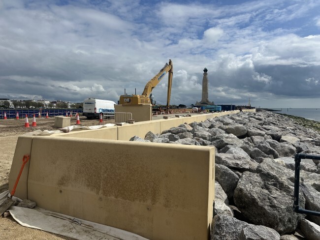 Southsea Coastal Scheme weekly update