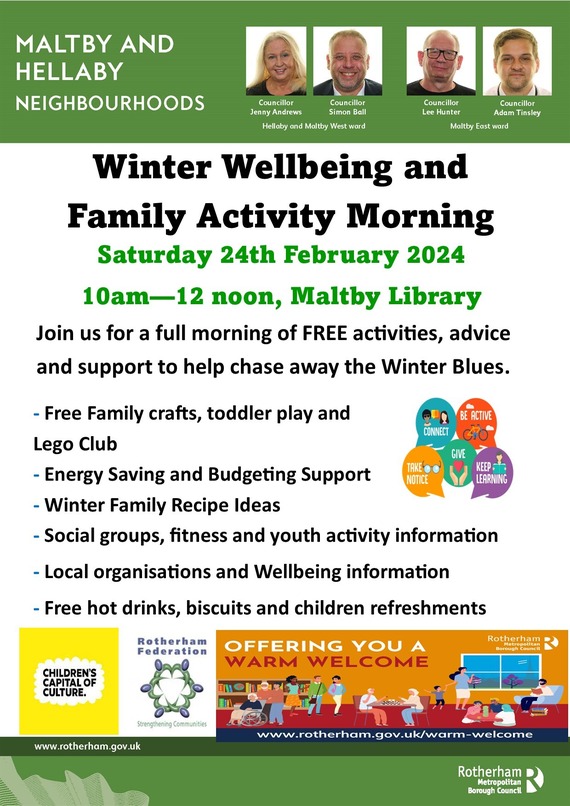 Hellaby and Maltby Ward - News from Rotherham Council, January 2024