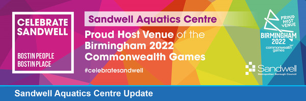 Sandwell Aquatics Centre opens to the public tomorrow! 🏊‍♀