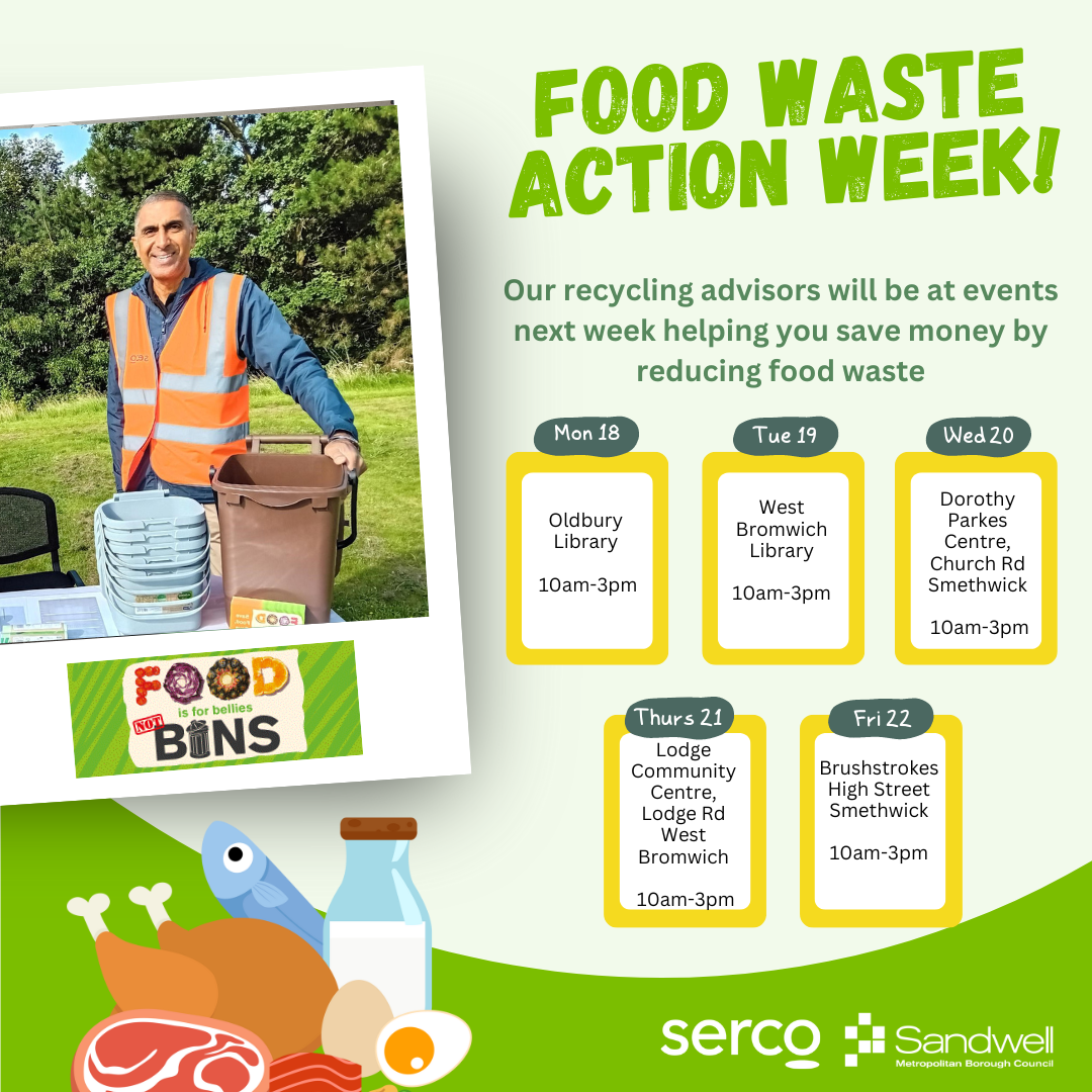 It’s Food waste Action Week & Global Recycling Day!