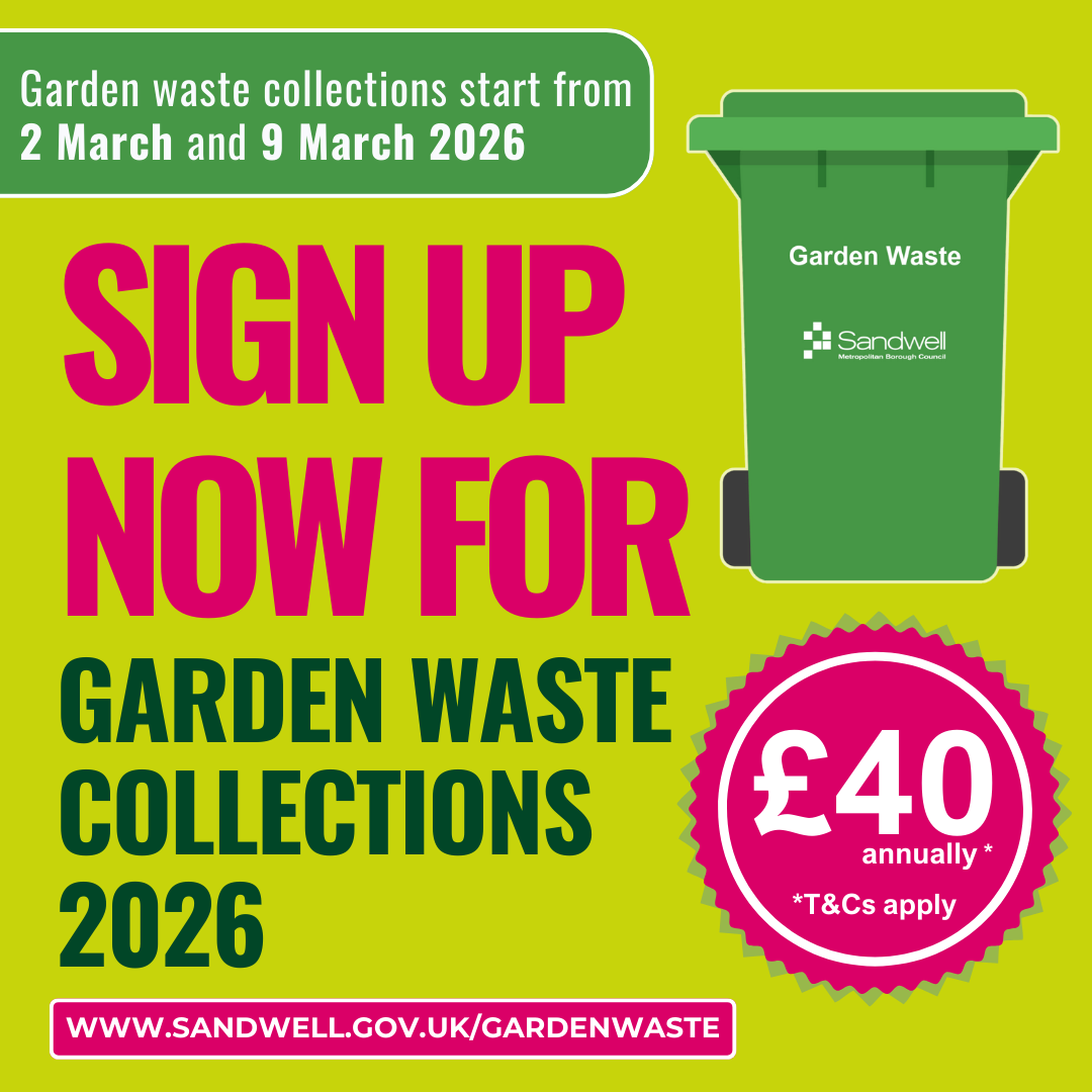 SIGN UP NOW for garden waste collections