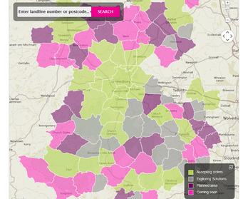Update from Connecting Shropshire Broadband programme